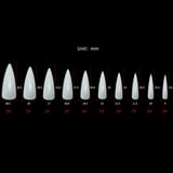 YIGSECU Press on Nails with Crow Branch Designs Long Almond False Nails ...