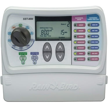 Rain Bird 12 Zone Automatic Lawn Irrigation System, Programmable Indoor ...