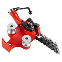 VEVOR Heavy-Duty Pipe Chain Vise, 1/2" - 8" Pipe Capacity, 34.6" Rugged ...