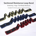 2026 New Fitness Resistance Band, 8-Loop Numbered Exercise Band for ...