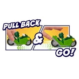 PJ Masks Kickback Motorcycles, Gekko and Vehicle, 2-Piece Figure Set ...
