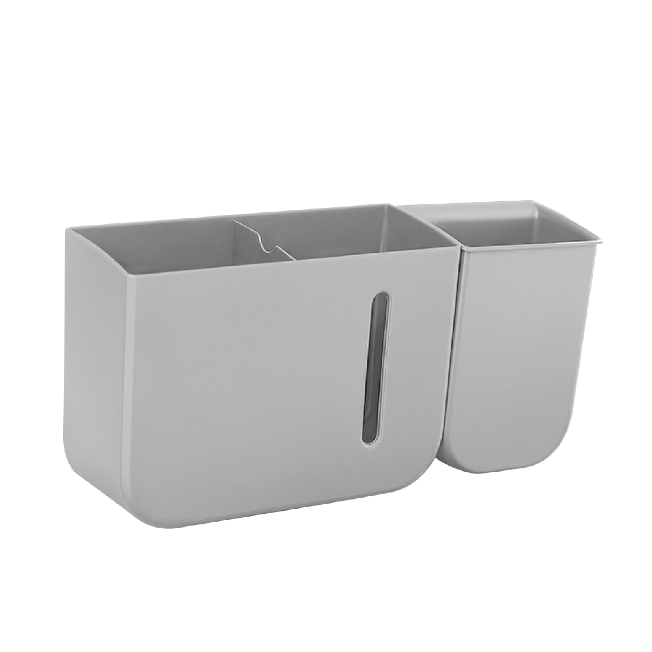 MoreChioce Car Rear Hanging Storage Box Multifunctional 2-in-1 Garbage ...