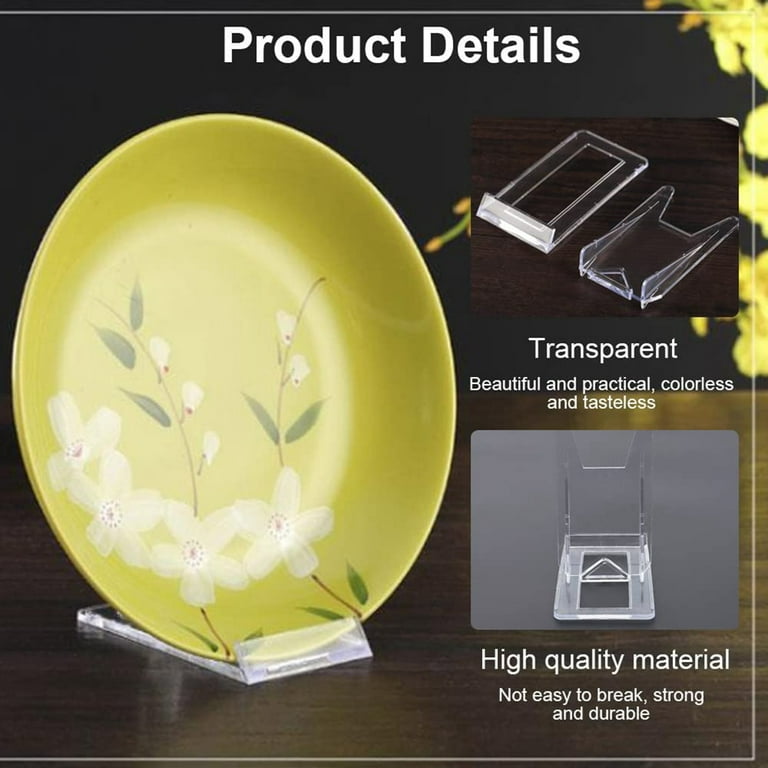 Acrylic 5 Piece Plate Display