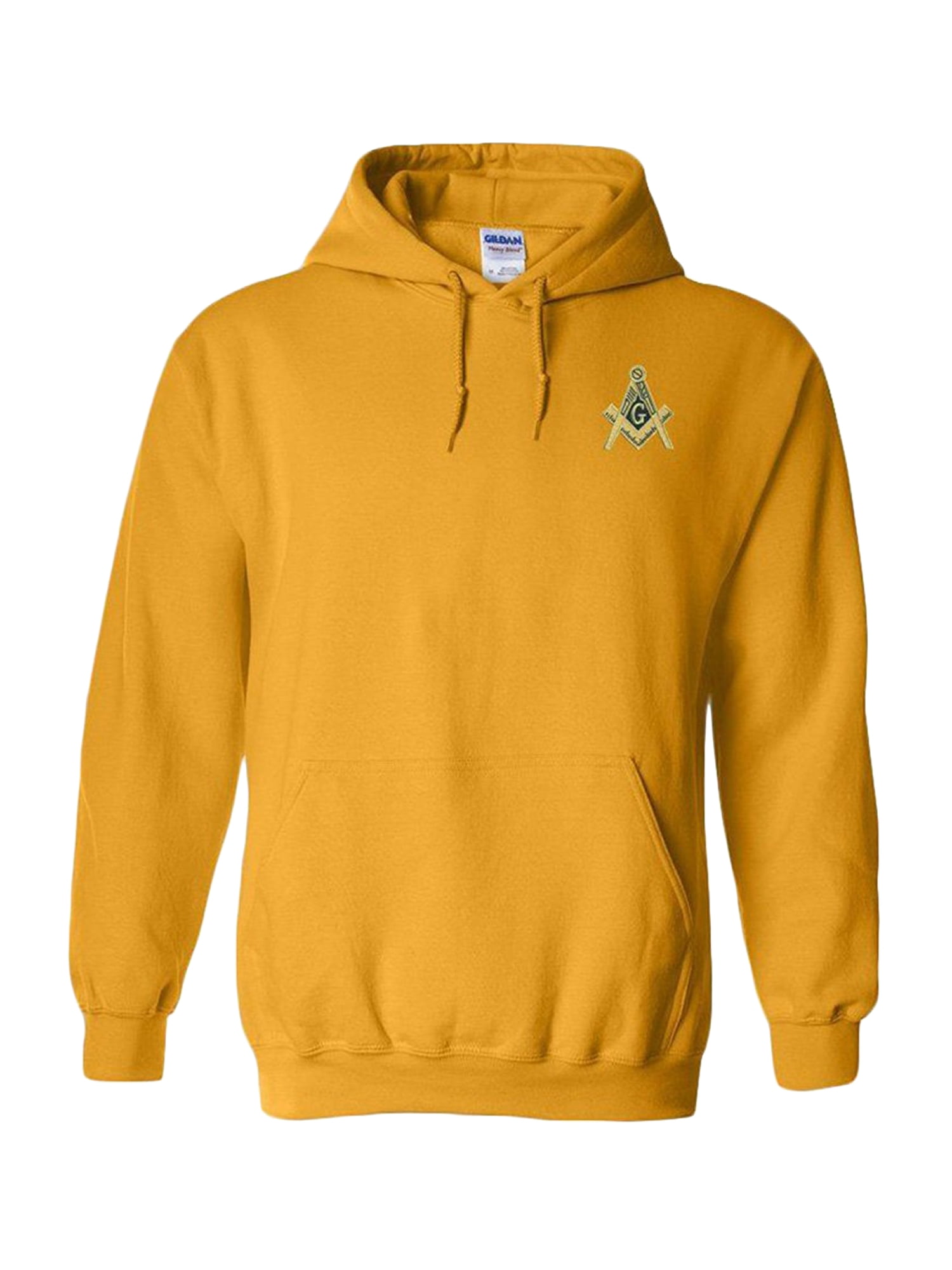 Mason/Freemason Crest Emblem Hooded Sweatshirt - Walmart.com