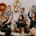 Confetti Cannon Party Poppers - Holographic Silver Stars Confetti ...