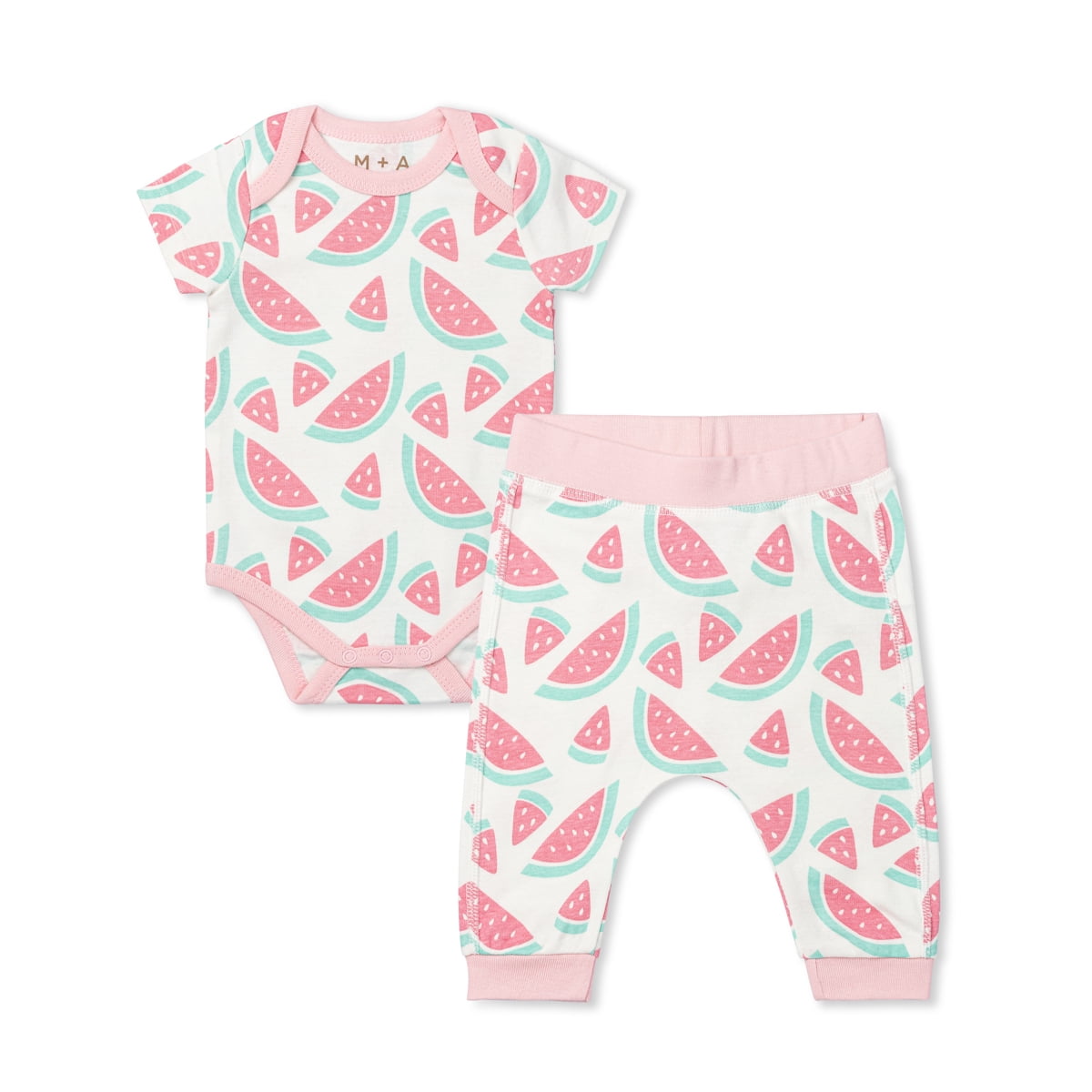 M+A by Monica + Andy Organic Cotton Baby First Moves Set, Sizes Preemie ...
