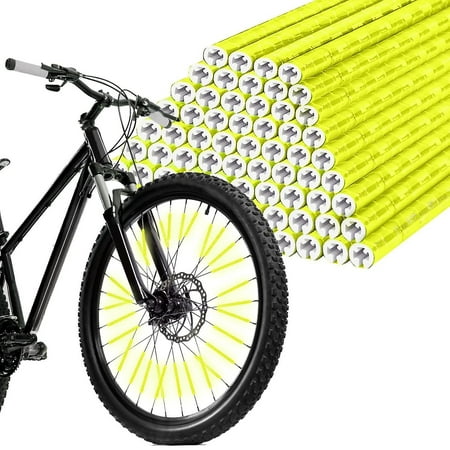 48 Pieces Bicycle Spoke Reflectors, Waterproof Bicycle Reflectors Easy ...