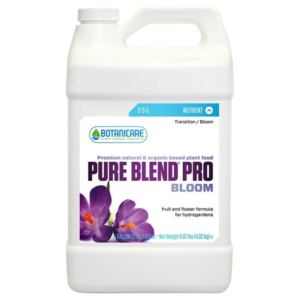 Botanicare Pure Blend Pro Bloom Garden Nutrient Organic Base Plant Food ...
