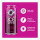 Sparkling Ice +Caffeine Zero Sugar Flavored Sparkling Water, Black Raspberry Sparkling Water, 12 ...