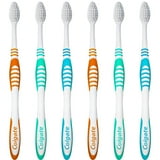 Colgate Wave Toothbrush Multipack - Ultra Compact, Soft Bristles ...