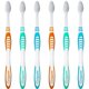 Colgate Wave Toothbrush, Ultra Compact , Soft (Colors Vary) - Pack of 6 ...