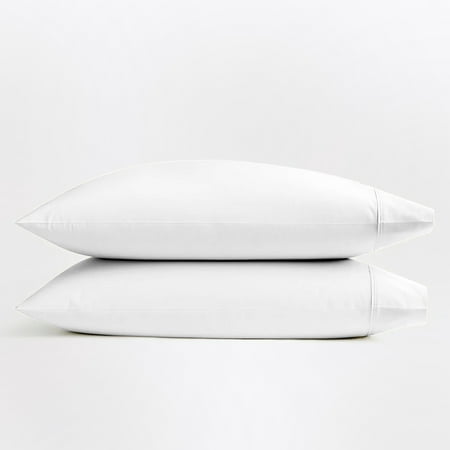 Taies d'Oreiller King Percale 100 % Coton, 400 Fils Respirantes, Super ...