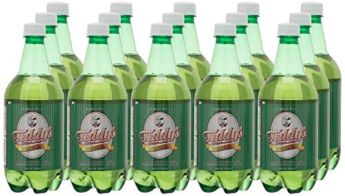 Teddy's Soda Hand Crafted Soda, Ginger Ale, 26 Fluid Ounce (Pack of 15 ...