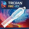 TROJAN Fire & Ice Dual Action Condoms, 3 Count HSA/FSA Eligible ...