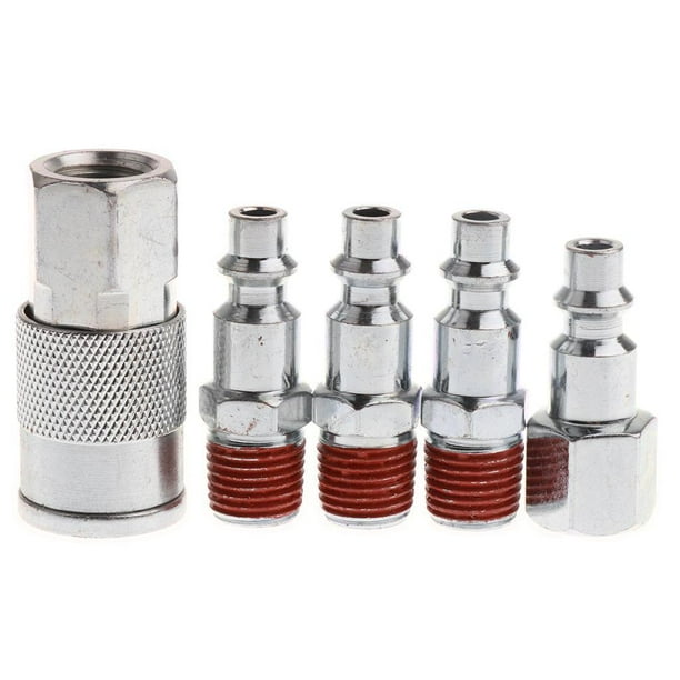 Paquete de 5 Uds de Conectores Rápidos de Aire Neumático shamjiam ...