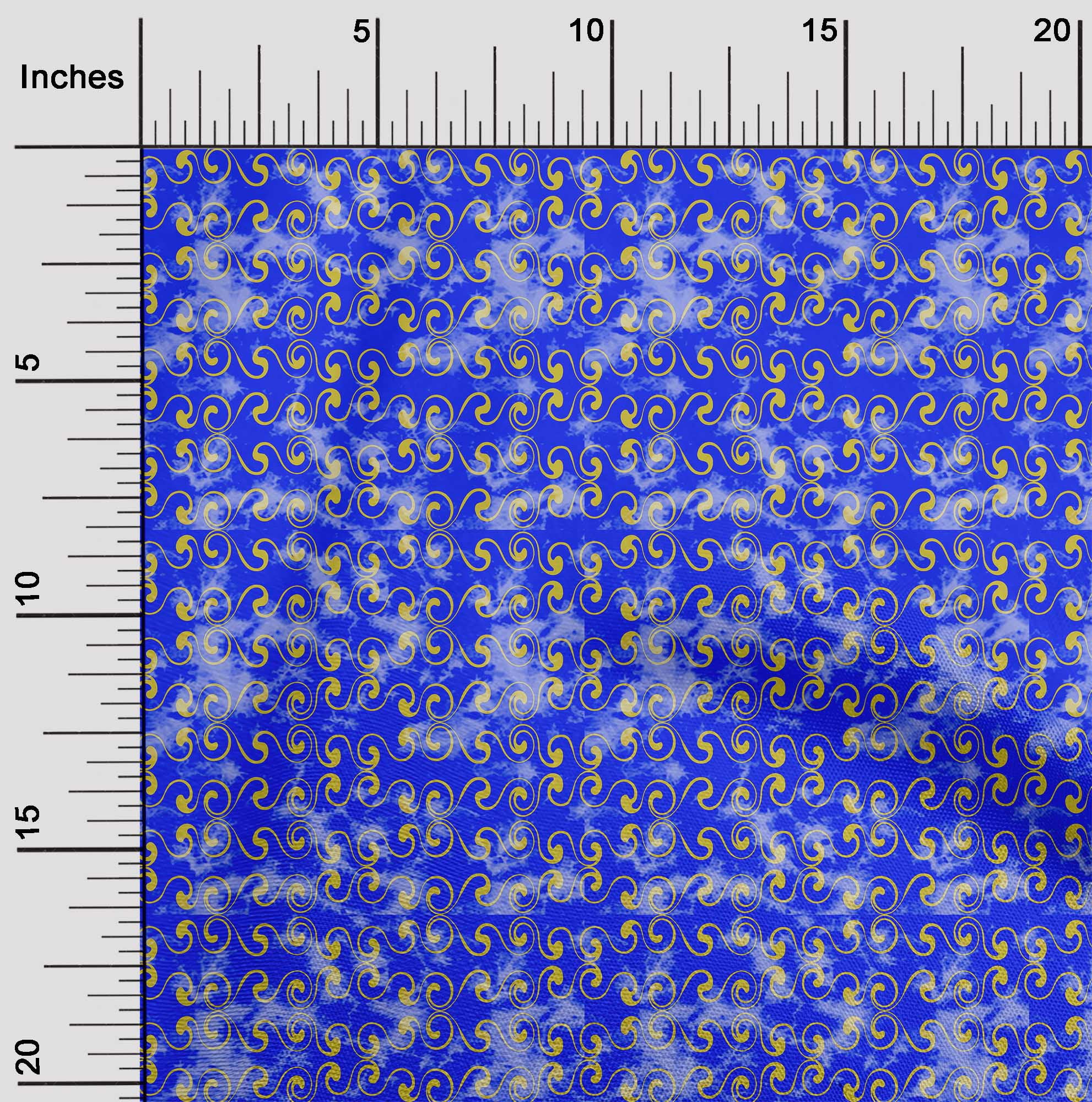 oneOone Cotton Silk Sapphire Fabric Batik Dress Material Fabric Print ...