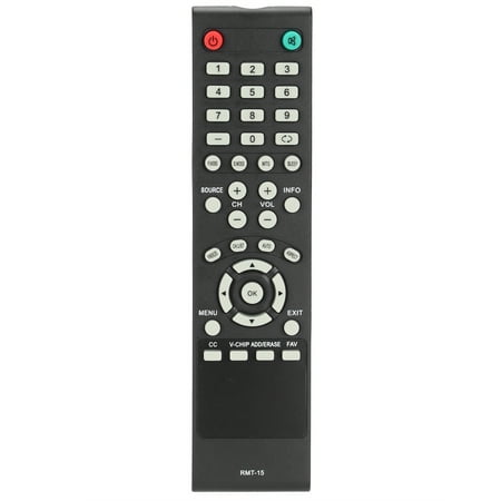 Remote Control,RMT‑15 Remote Control Home TV Supplies TV Controller ...