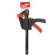 Hyper Tough 4-inch C-Clamp with Steel Threaded Screw and Swivel Jaw Pad ...