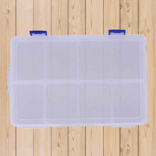 Peggybuy 8 Compartment Adjustable Storage Box Jewelry/Tool Container ...