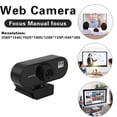 2K Full HD Webcam, 2560×1440 Computer Camera with Manual Focus & Plug ...