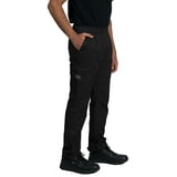 Chef Code Modern Slim Fit Chef Pants with Zipper Cargo Pockets, Elastic ...
