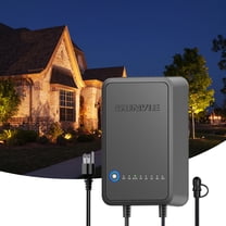 SUNVIE 300W Low Voltage Step Down Transformer with Timer and Photocell ...