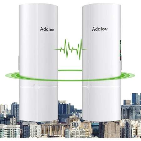 Point to Point Gigabit Wireless Bridge: 5.8G WiFi Bridge Outdoor, A ...