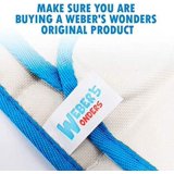 Set of 3 Weber's Wonders Mop Pads Swiffer Compatible Washable - Walmart.com