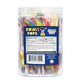 4YoreElves Galaxy Star Lollipops Rainbow Swirl Individually Wrapped 24 ...