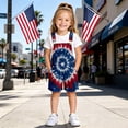 Usa 250th Anniversary Overalls Shorts for Kid Breathable Regular Fit ...