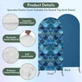 Blue Ombre Scale Arch Backdrop Cover 7.2Ft, Wedding Arch Covers ...