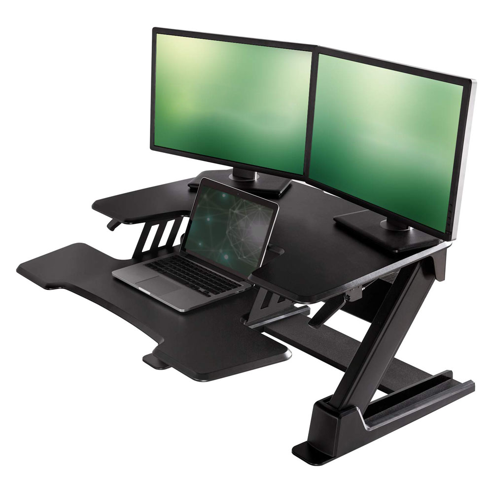 Offex 36 Height Adjustable Sit Stand Desk Converter Generation 2