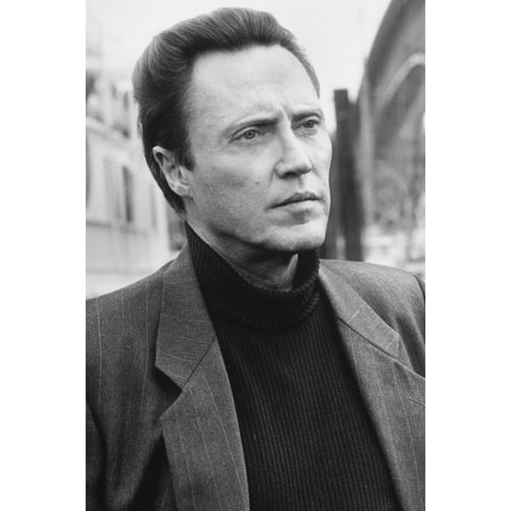Christopher Walken Cool Look In Polo Neck & Jacket 11x17 Poster ...