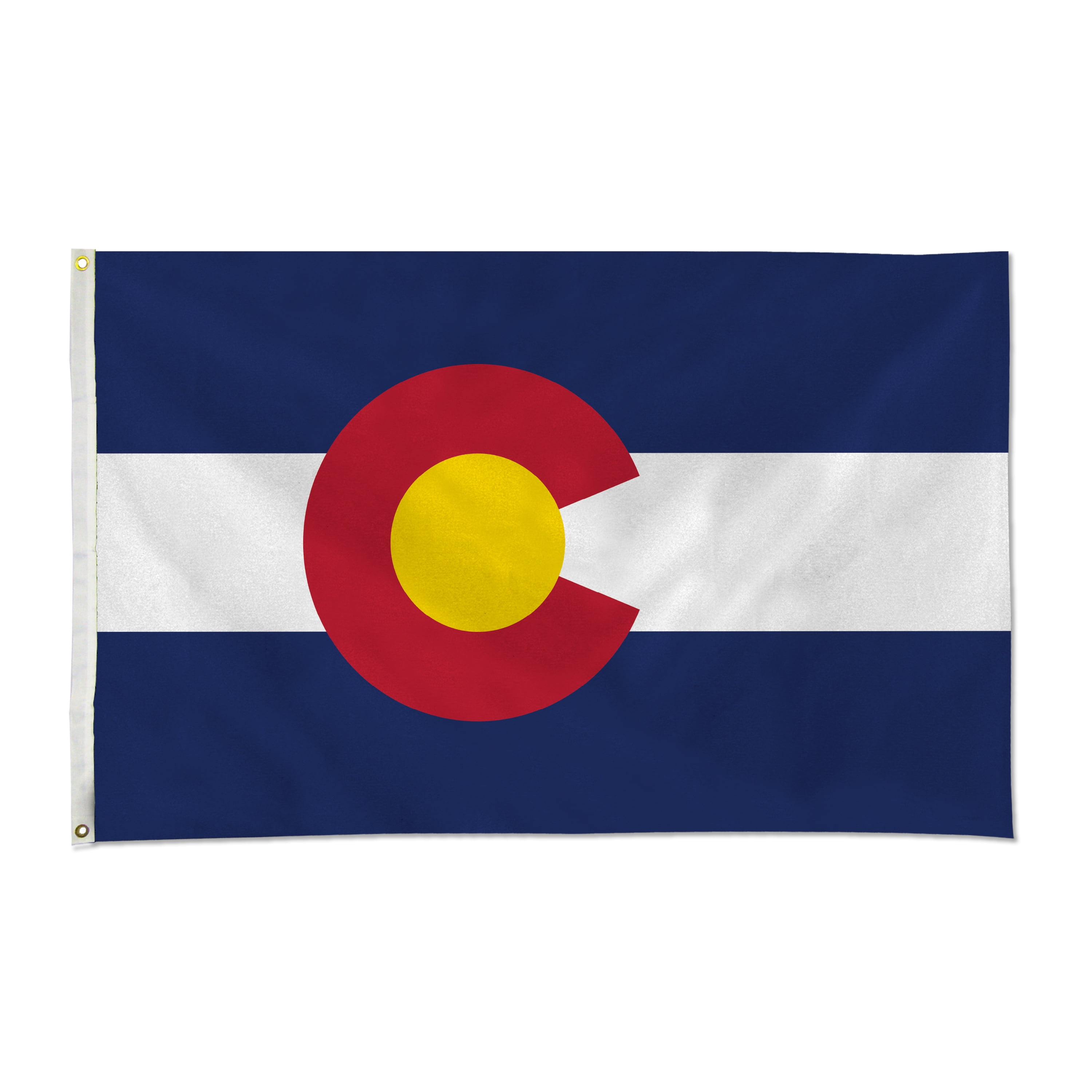 Colorado State Flag 3ft x 5ft Banner Flag - Made of Polyester, EZ Hang ...