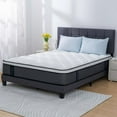 10'' Full Size Mattress, Hybrid Firm Mattress in a Box with Gel Memory ...