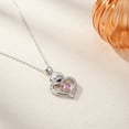 Graduation Gifts for Her, Sterling Silver Heart Birthstone Necklace ...