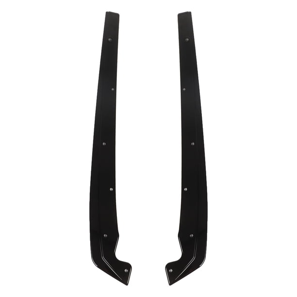 Rear Bumper Side Splitters,Glossy Balck Rear Bumper Rear Bumper Side ...