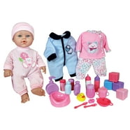 My Sweet Love Baby's First Day Pink Play Set, 10 Pieces, Featuring ...