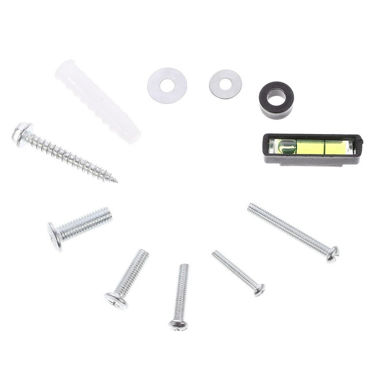 1 Set of TV Mounting Screws Heavy Duty Iron Hardware for TV Wall Stand Universal TV Mount Screw