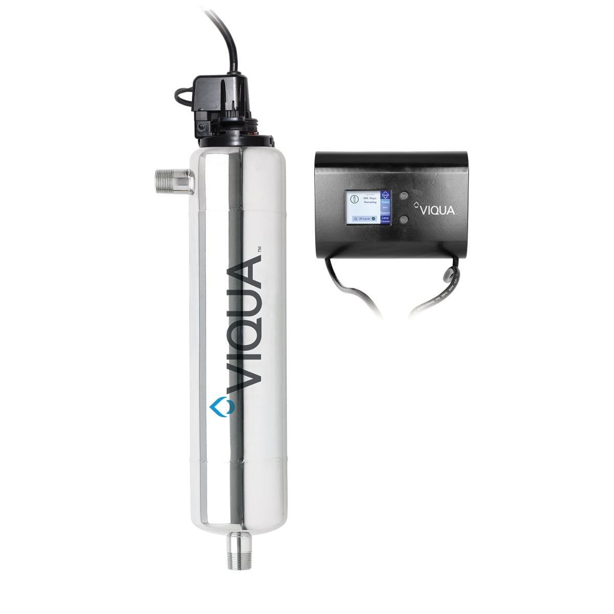 VIQUA D4 Premium UV Water Treatment System, Eco Flow Purifier with LCD ...