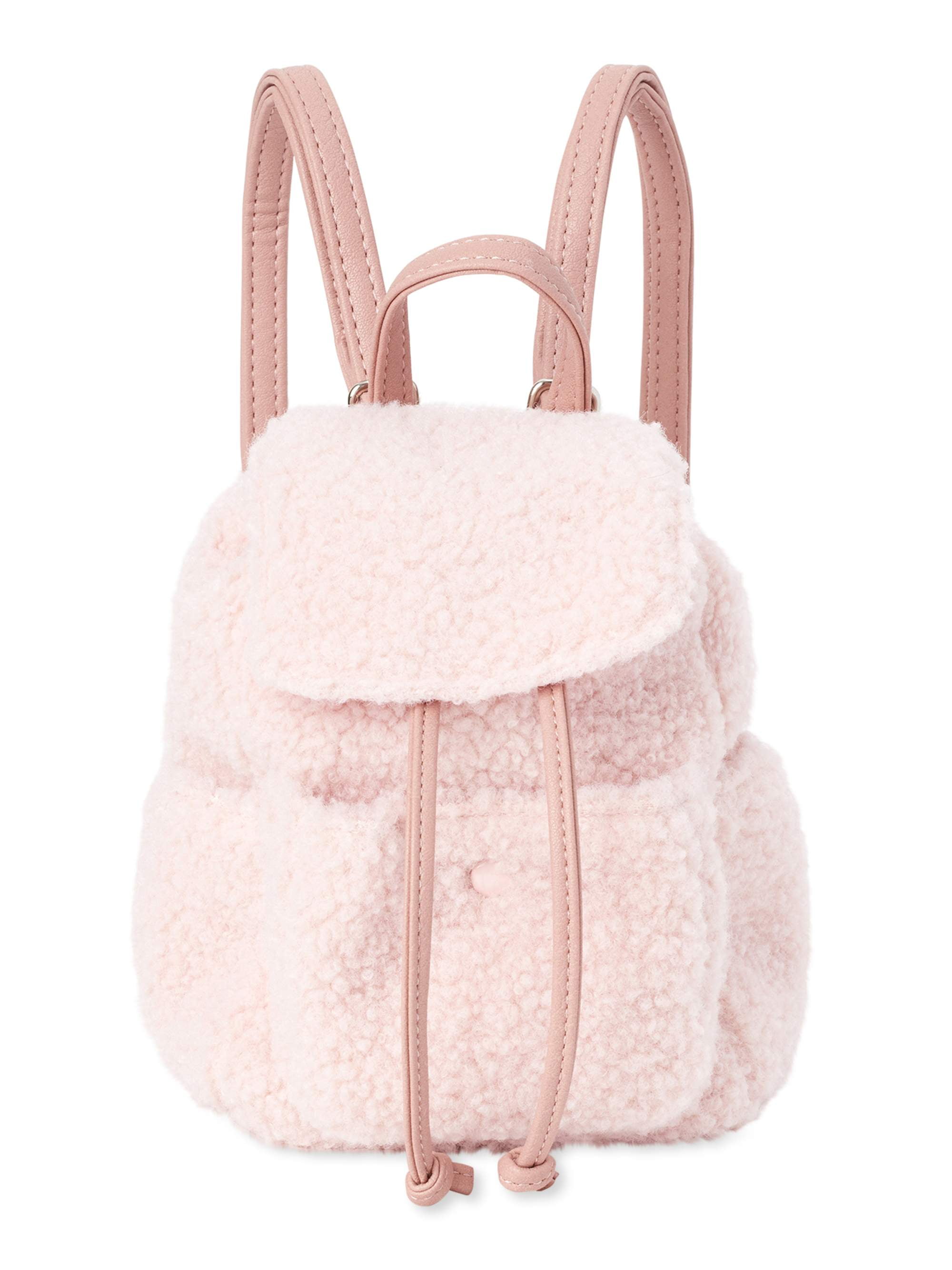 Wonder Nation Sherpa Rucksack Mini Backpack - Walmart.com