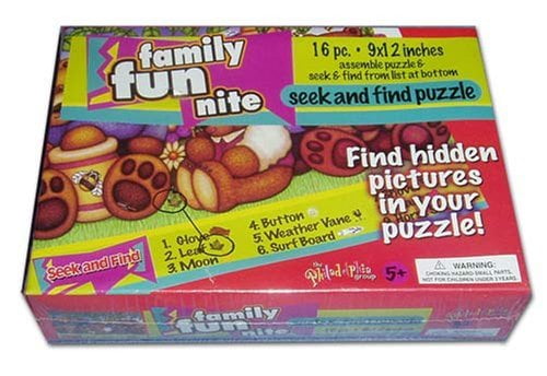 Family Fun Nite Seek and Find Puzzle - Find Hidden Pictures - Walmart.com