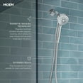 Engage Magnetix Shower Head with Handheld Sprayer, 6 Handheld Shower ...