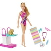Barbie Dreamhouse Adventures Swim ‘n Dive Doll, 11.5-inch with Diving ...