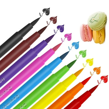 Food Writer Extra-Fine Tip Edible Color Markers .25oz 5/Pkg-Assorted ...