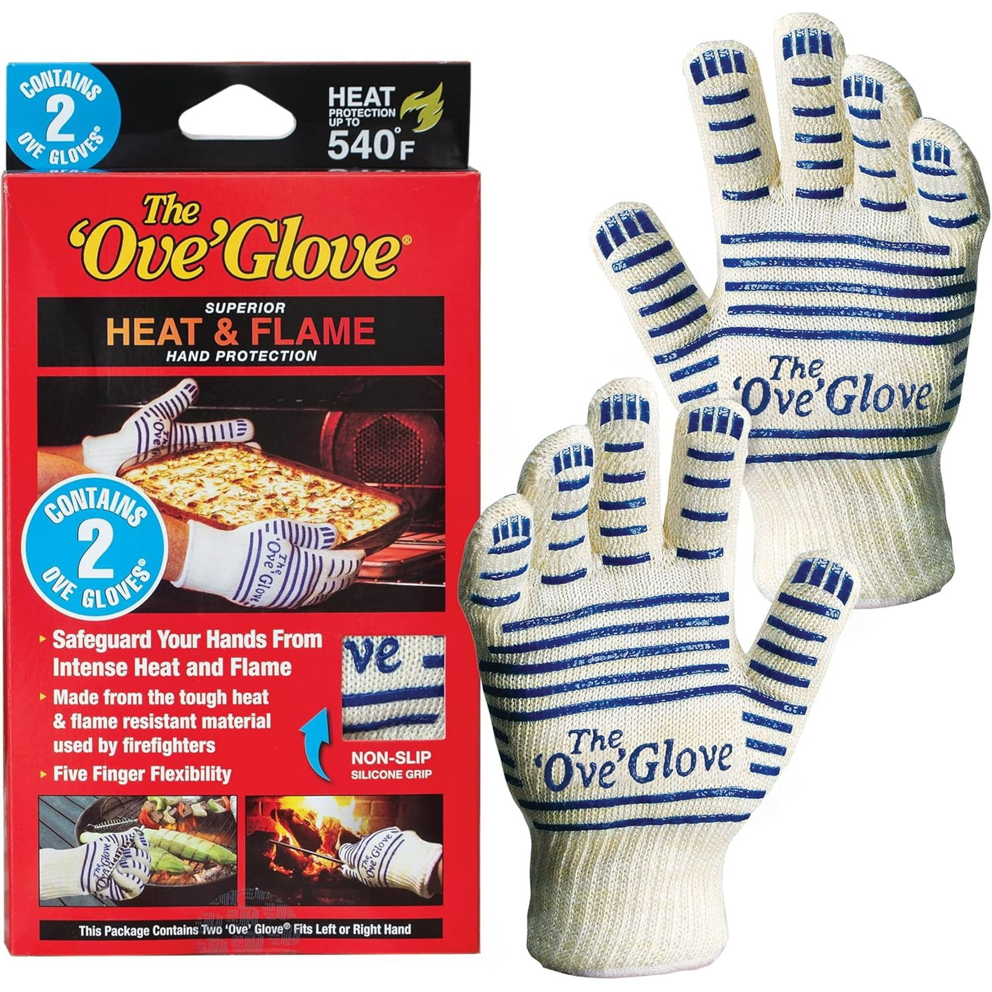 Click here for Ove Glove Heat Resistant Oven Gloves - Heavy Duty... prices
