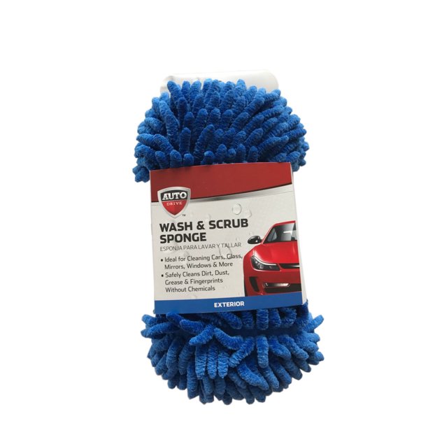 Auto Drive Wash & Scrub Sponge - Walmart.com