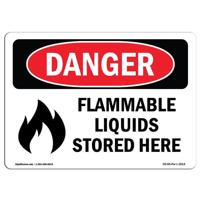 Flammable Liquid Signs