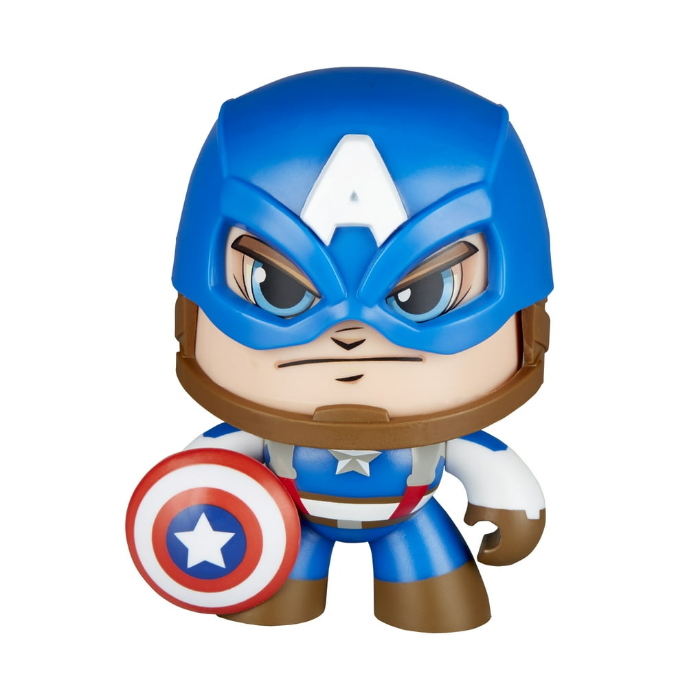 Marvel Mighty Muggs Captain America #1, Ages 4 and up - Walmart.com ...