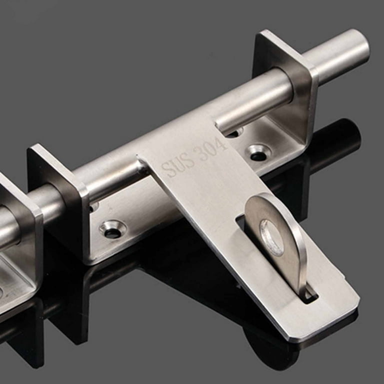 Sliding Bolt Gate Latch, Safety Lock Bolt Hasp, Heavy Duty, 53% OFF